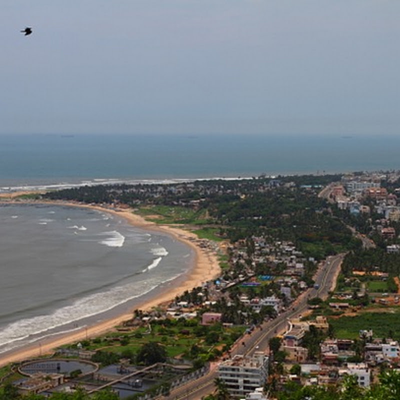 Bird’s Eye View of Vizag City and its Beach Line! - Be On The Road ...